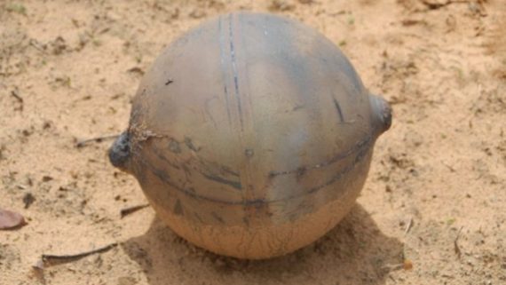 Mysterious Spheres Fall From the Sky in Spain