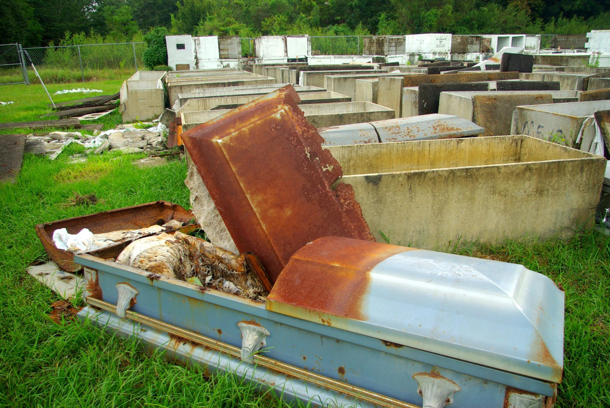 Human Remains Disappear from Desecrated New Orleans Cemetery
