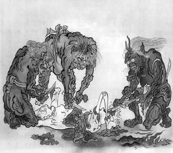 The Sinister Hungry Ghosts of Japan