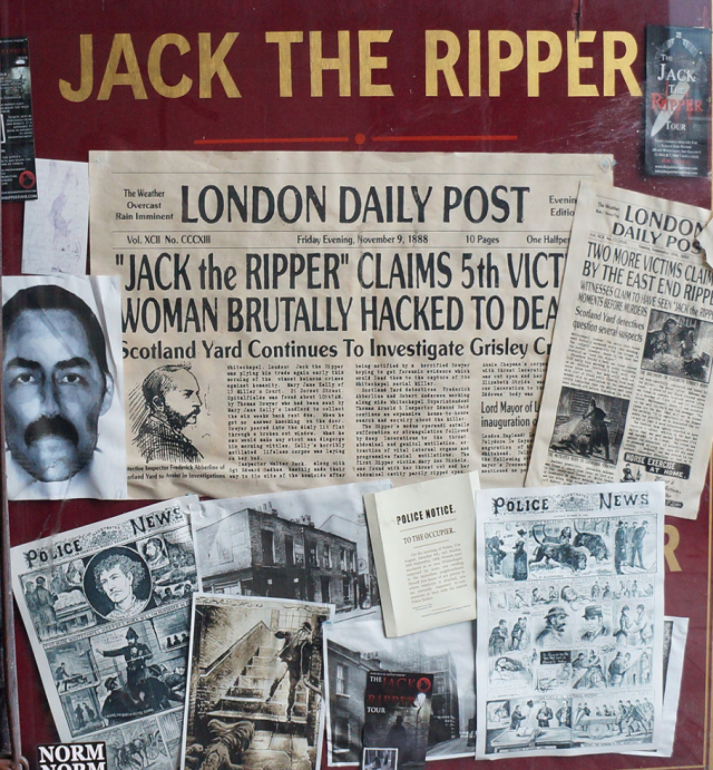 Forensic Science May Be Close Solving the Mystery of Jack the Ripper