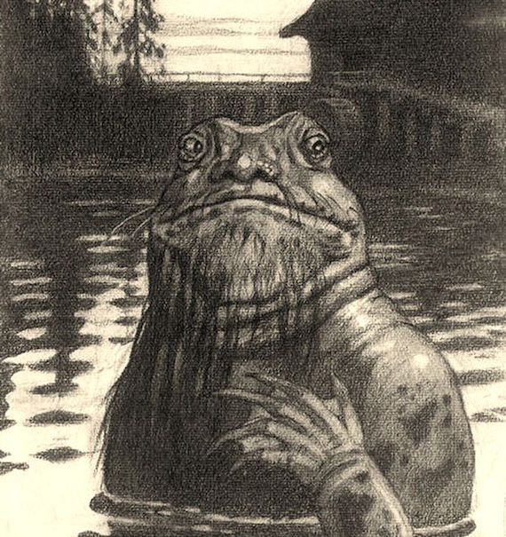 Evil Swamp Demons of Slavic Lore