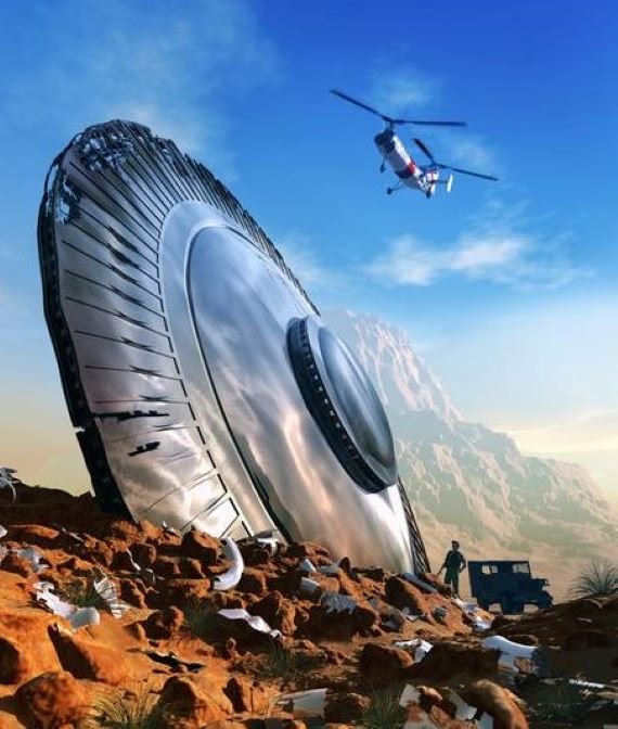 A Mysterious UFO Crash and Retrieval in the Kalahari Desert