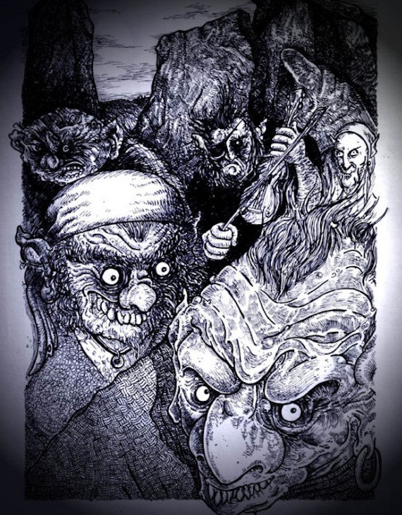 Tales of Evil Imp Spirits at a Park in England