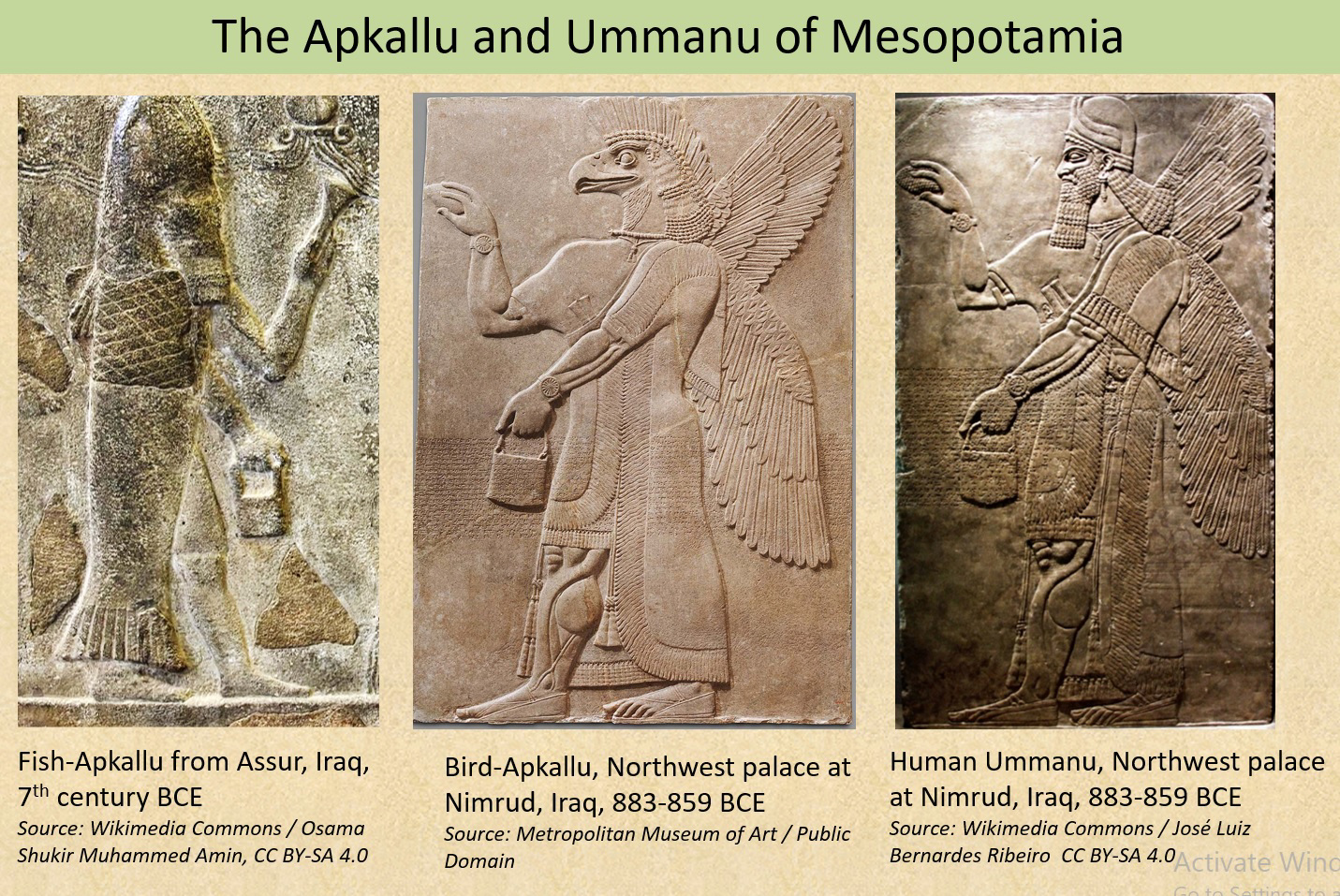 The Strange, Hybrid Fish-men and Bird-men of Mesopotamian Art: Who Were ...