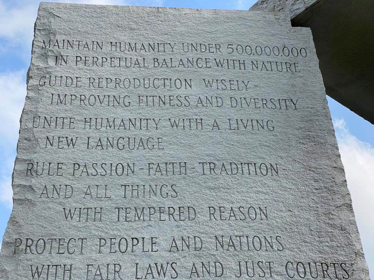The Mysterious and Controversial Georgia Guidestones Could Be Rebuilt ...